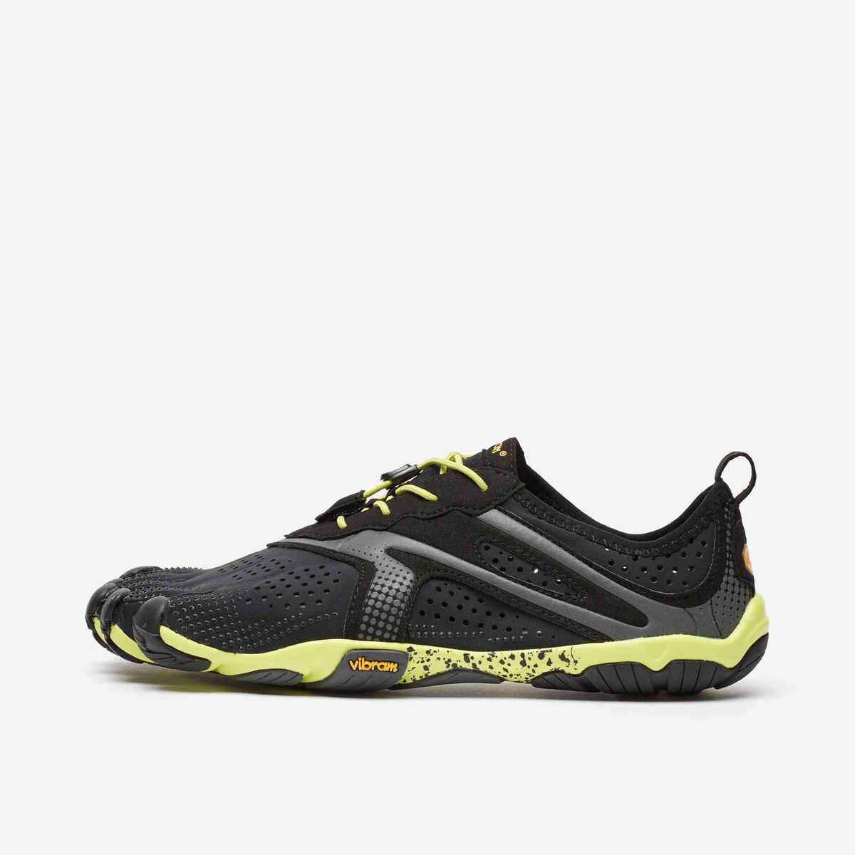 V-Run Men's Black / Yellow | Man | Vibram